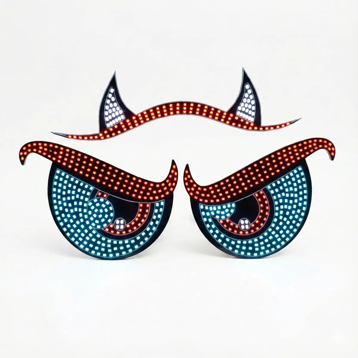 Luces LED Ojos Diablo para Parabrisas – 3 Piezas 11 Modos USB – MeelTech